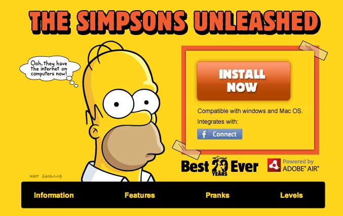 Los Simpson para el FaceBook - Imagui