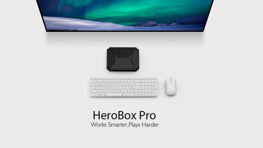Chuwi HeroBox Pro, PC compacto barato y capaz para ofimática